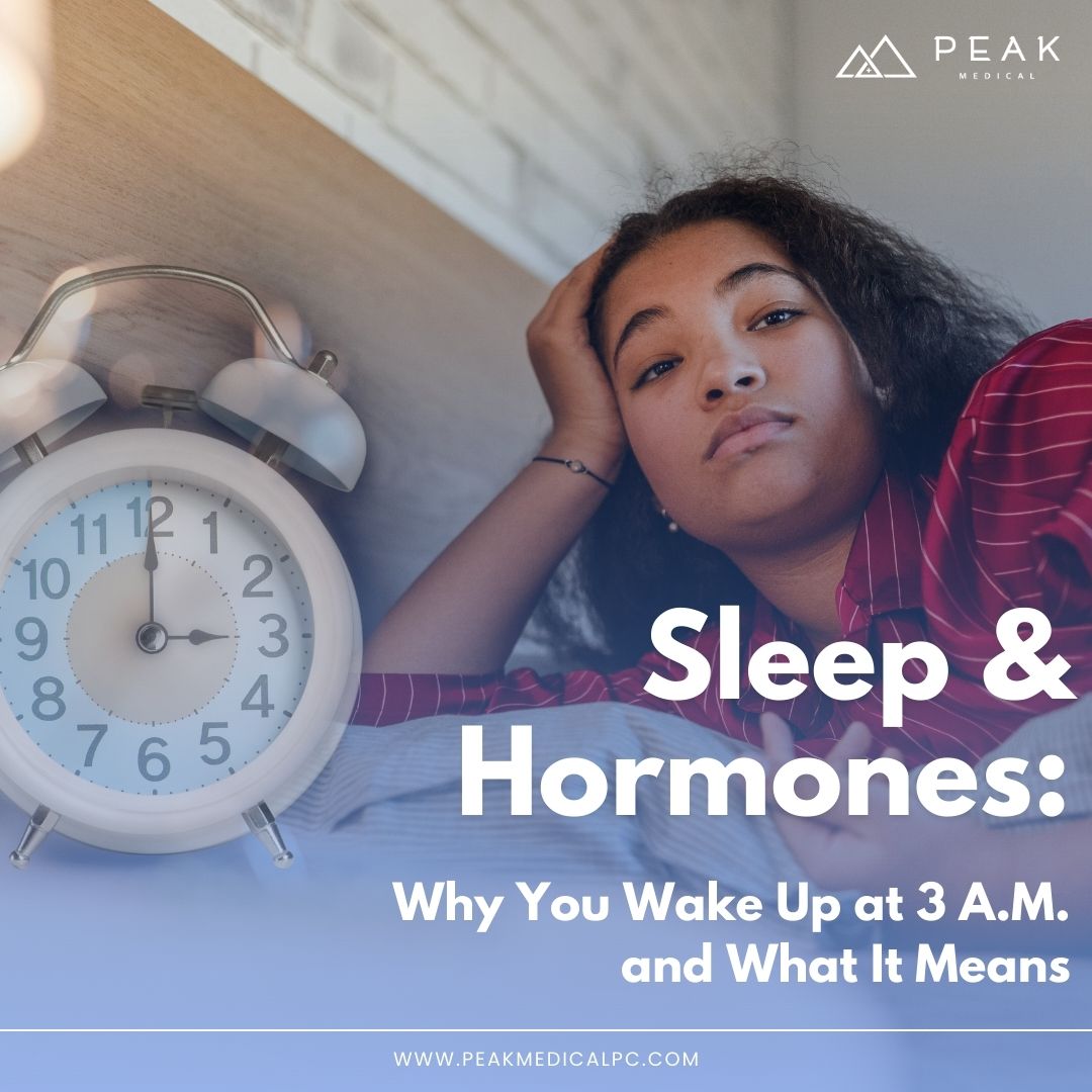 Sleep and Hormones: The Link to Nighttime Awakening - Peak Medical